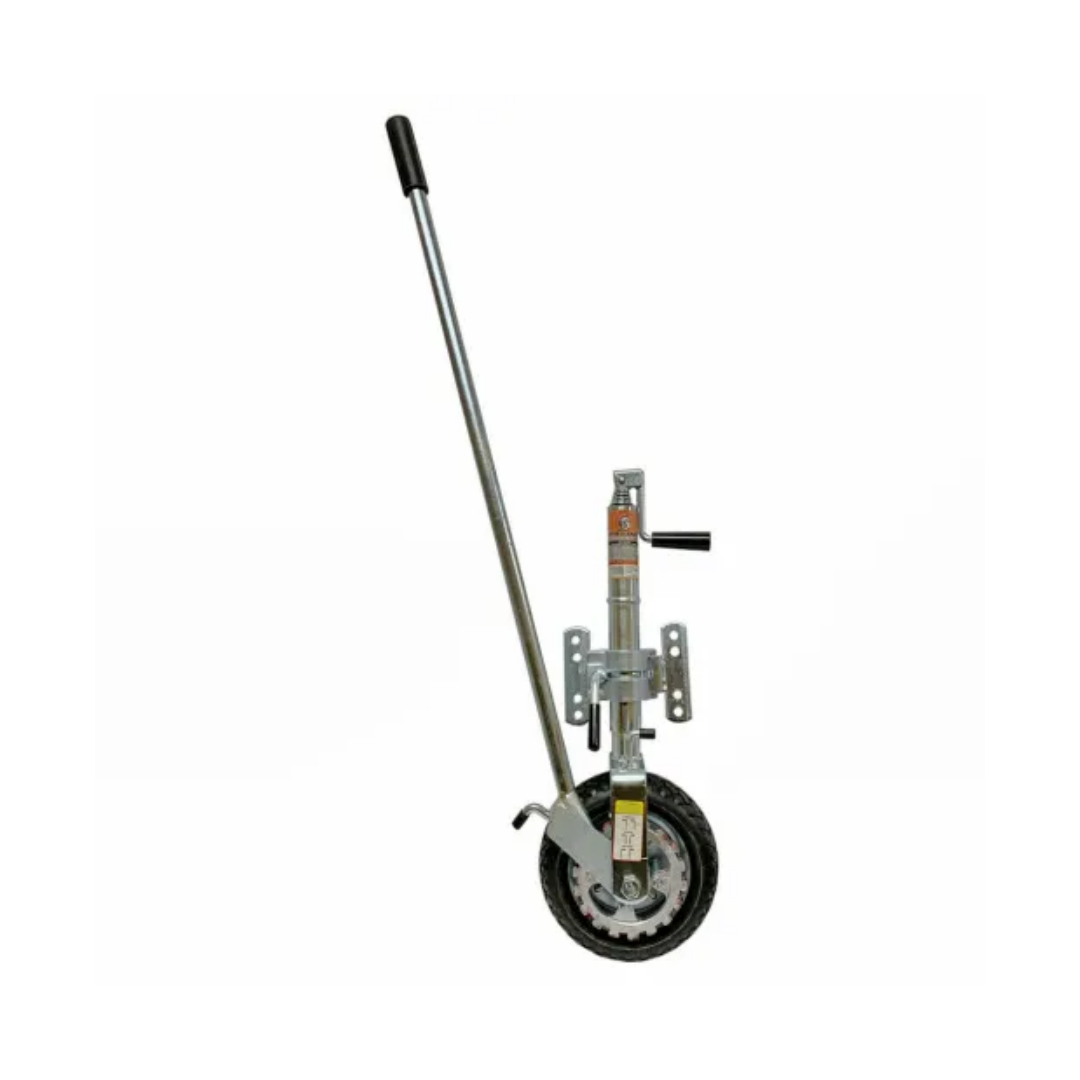Trojan 10" Trailer Ratchet Jockey Wheel for Caravan Boat Mover 350kg ...