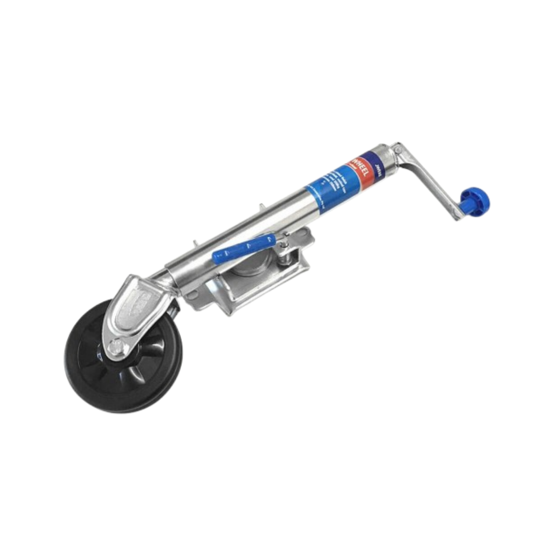 ARK 6" Trailer Jockey Wheel Swivel Bolt-on Zinc Finish 350kg Rated (SKU ...
