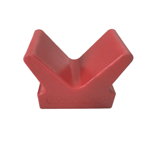 Ark Boat Trailer 4" Red Poly Bow V Block – Non-Marking, UV Stable ...