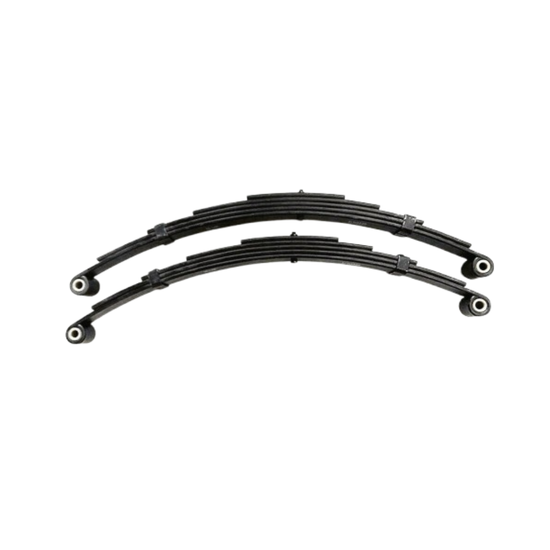 2x Ark Trailer Black 5 Leaf Springs 8mm Leaf thick, 1300KG Rate 9/16 ...