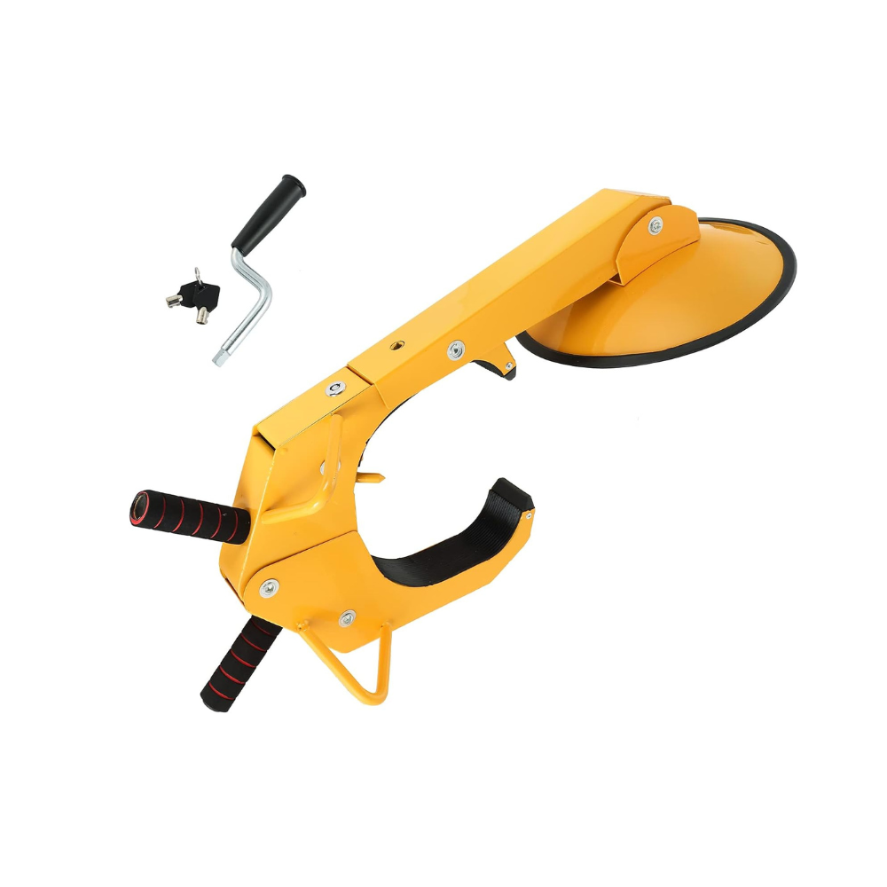 Trojan Defender Plus Wheel Clamp – Heavy-Duty Lock for 13–16” Wheels ...