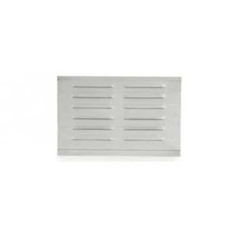 Aluminium Vent 210mm x 381mm – Smooth White Pressed Panel with Vertical ...