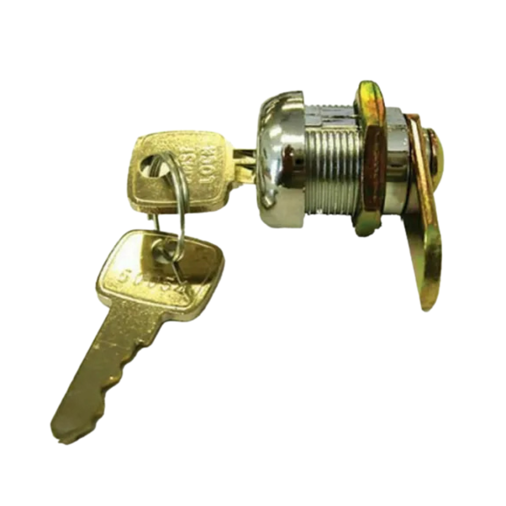 Cam Machine Lock – Short Thread Cylinder, Random Keyed for Access ...