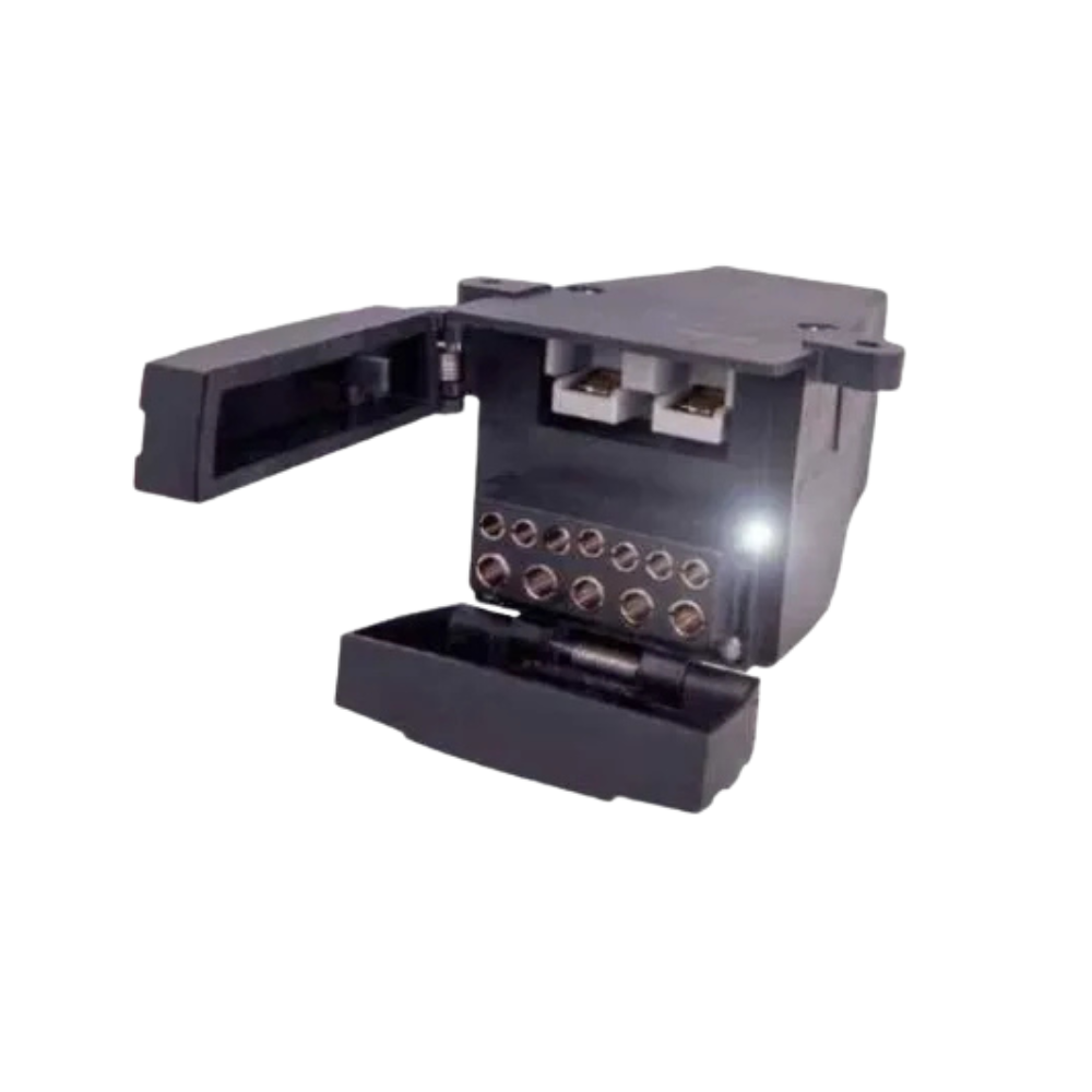 ARK 12 Pin Flat Trailer Socket with 50A Anderson Plug & LED Light ...