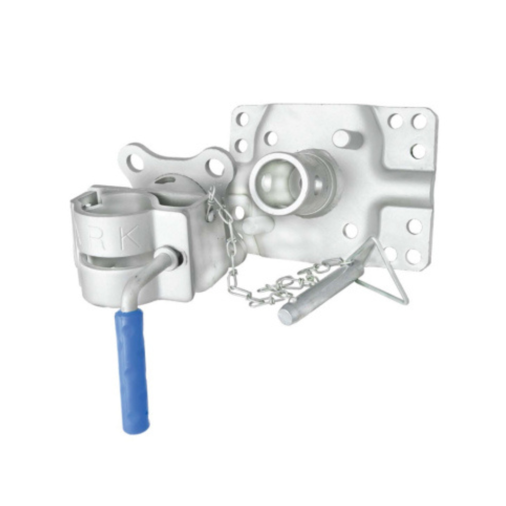 ARK Trailer Jockey Wheel Swivel Bracket 57mm Heavy Duty Dacromet Coated ...