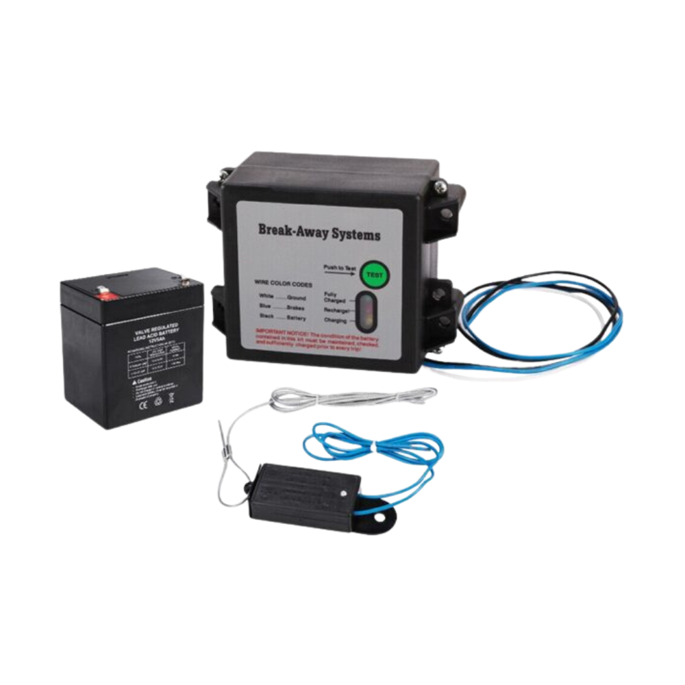 Trailer Breakaway System Break away Switch With 12V 5A Battery Tandem ...