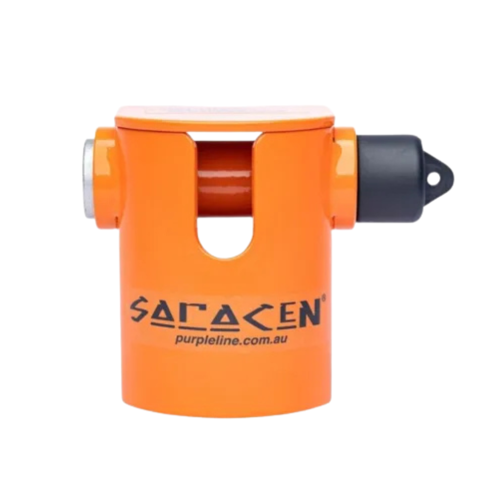 Purpleline Saracen Hitch Lock SHL100-2 – Coupling Lock for 50mm Towball ...