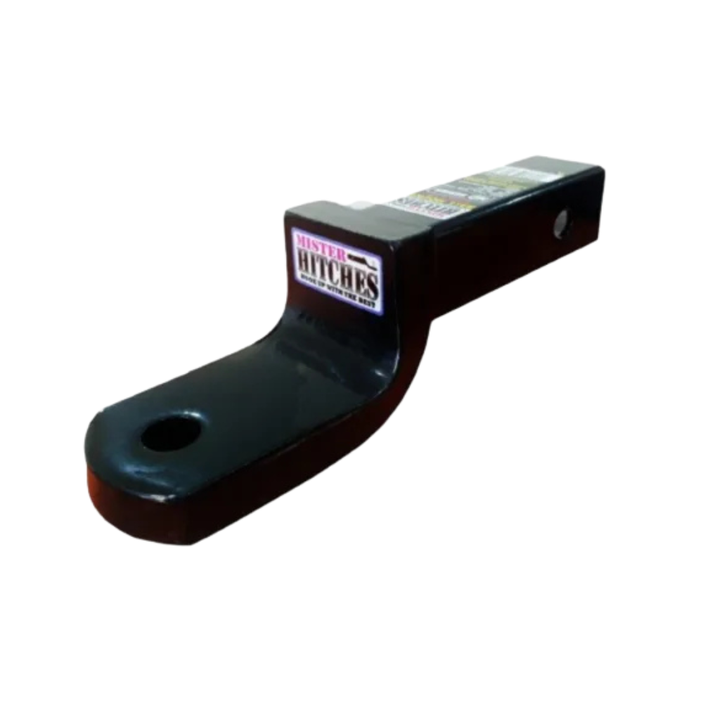 MISTER HITCHES TRAILER BALL MOUNT TOW TONGUE HITCH 190MM 2" DROP OR 3/4 ...