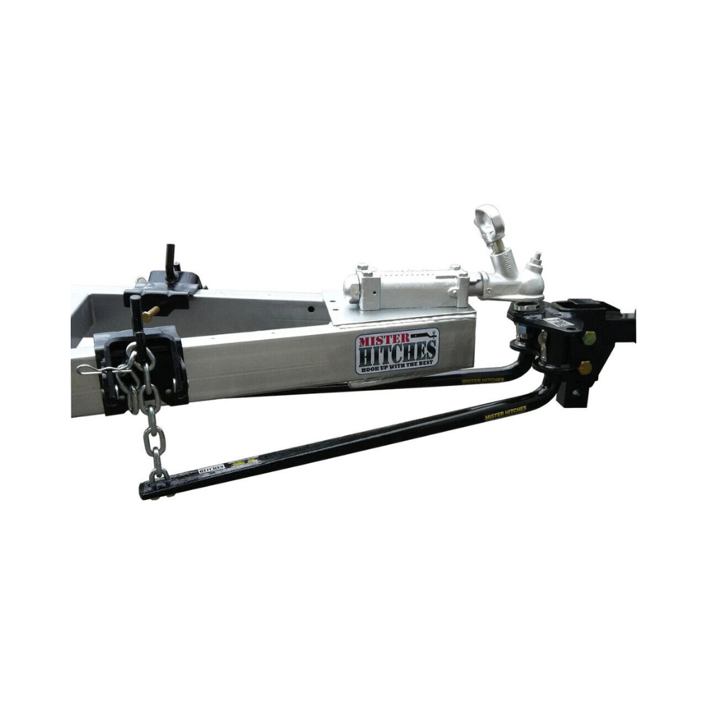 Mister Hitches Weight Distribution Hitch 800Lb Round Bar Includes Head ...