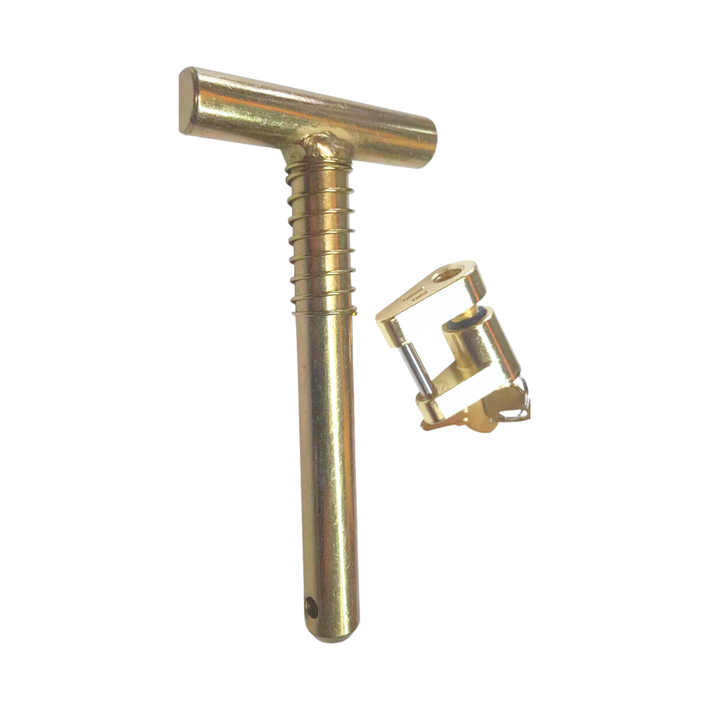 Mister Hitches Treg T-Bar Pin 19mm with Lock | Trailer Coupling ...
