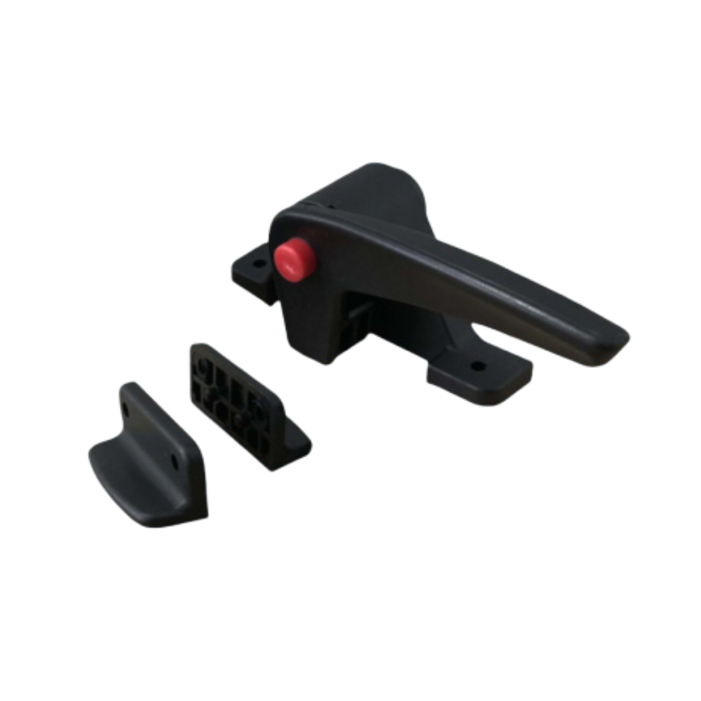 Camec Caravan Odyssey Premium Window Locking Catch Striker Black Handle ...