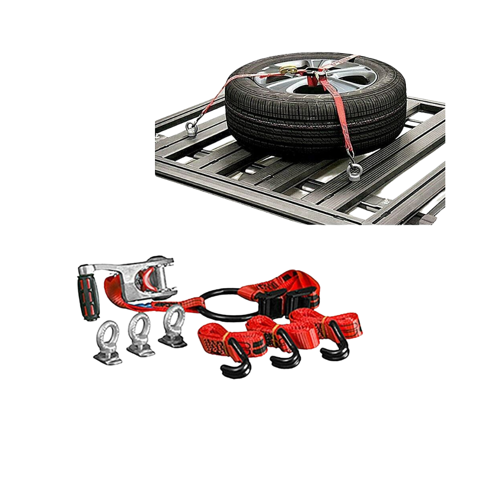 Rola Spare Wheel Holder – Multi-Fit Roof Rack Mount for 4WD, Camper ...