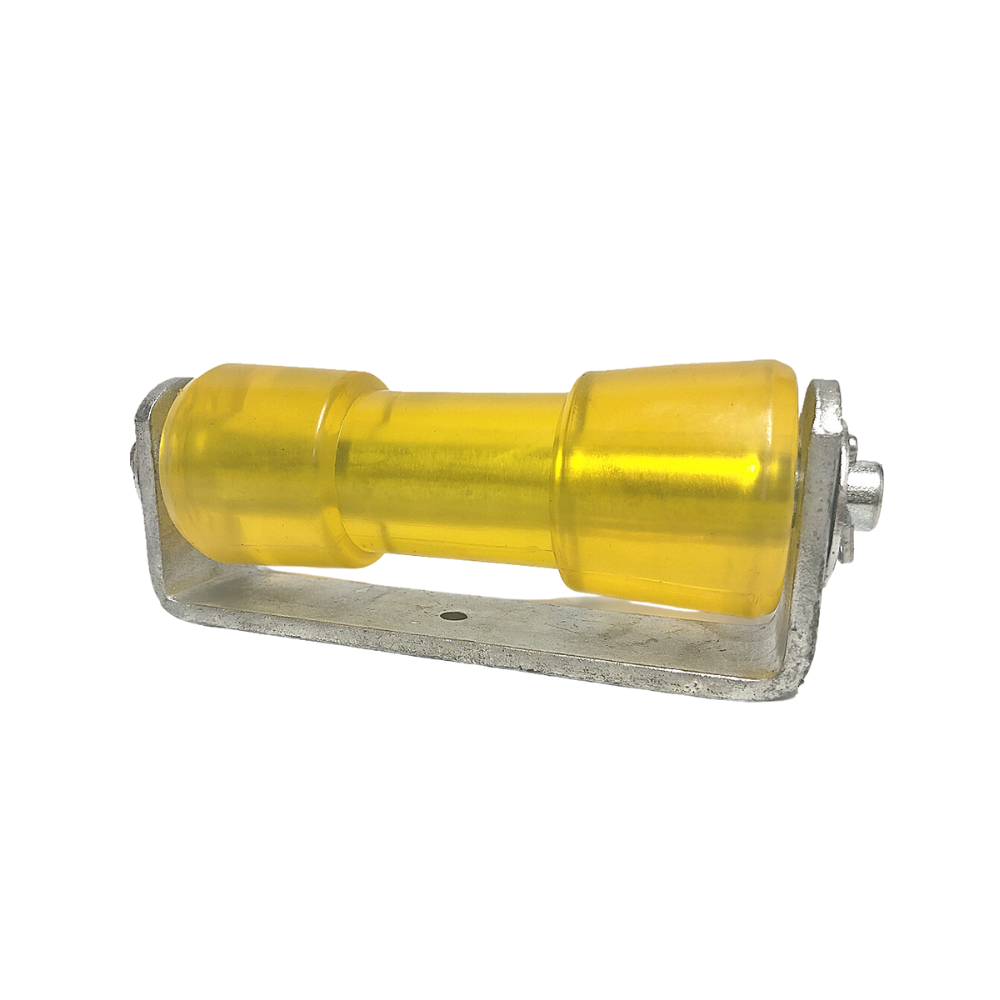 Boat Trailer 6" Golden Soft Poly Keel Roller Kit – 17mm Bore with ...