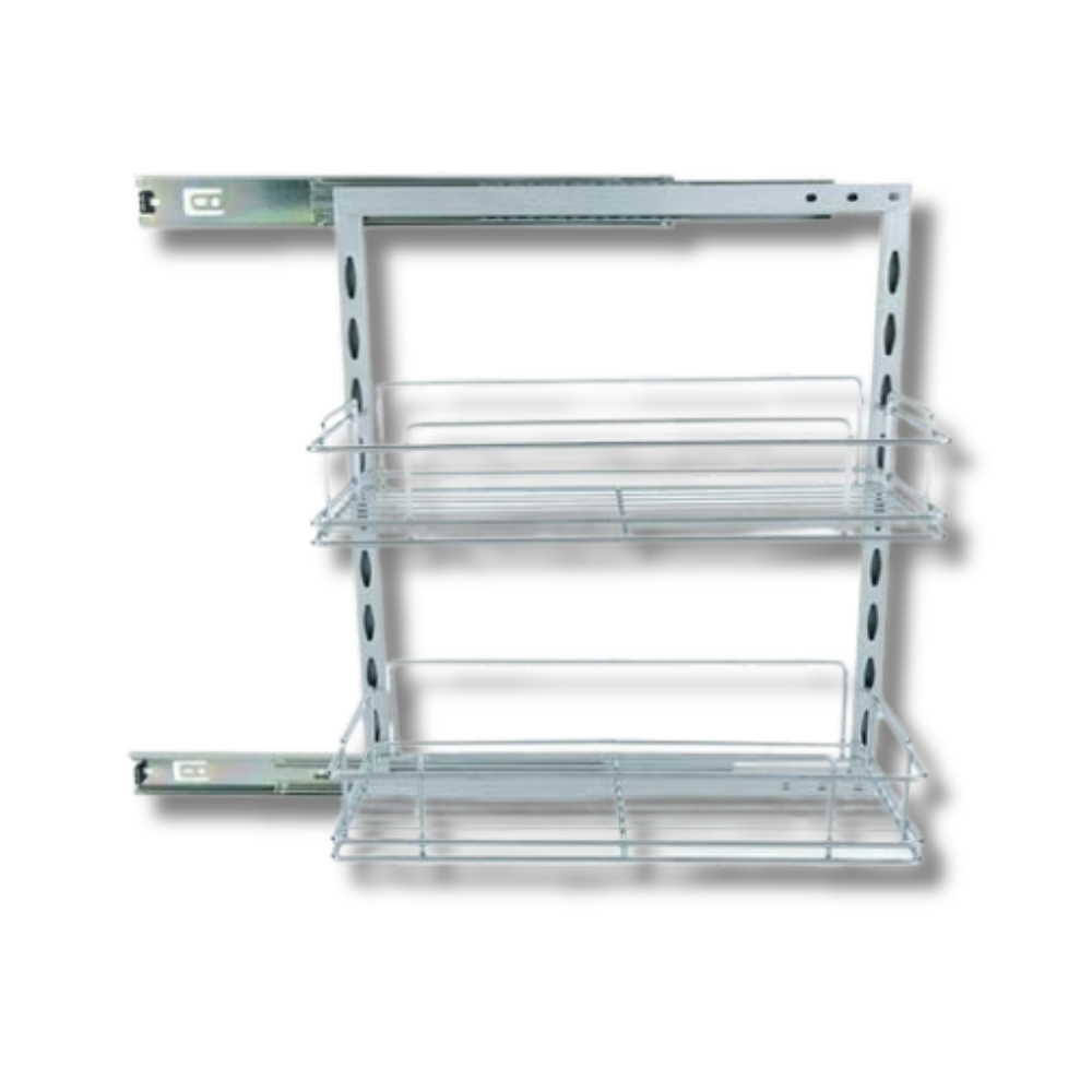 Camec Rollout Pantry Drawer Basket Slide Caravan Kitchen Cupboard ...