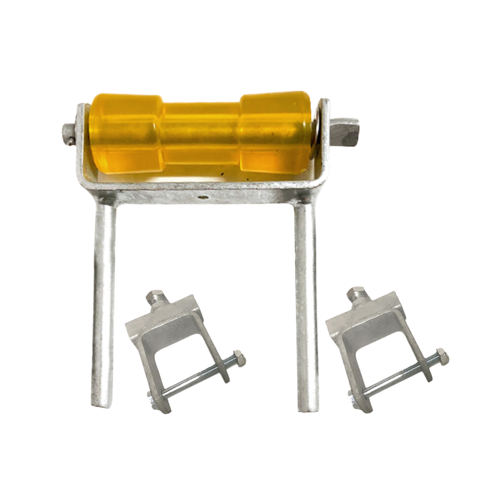 Boat Trailer 6" Golden Poly Keel Roller Kit – Standard Galvanised ...