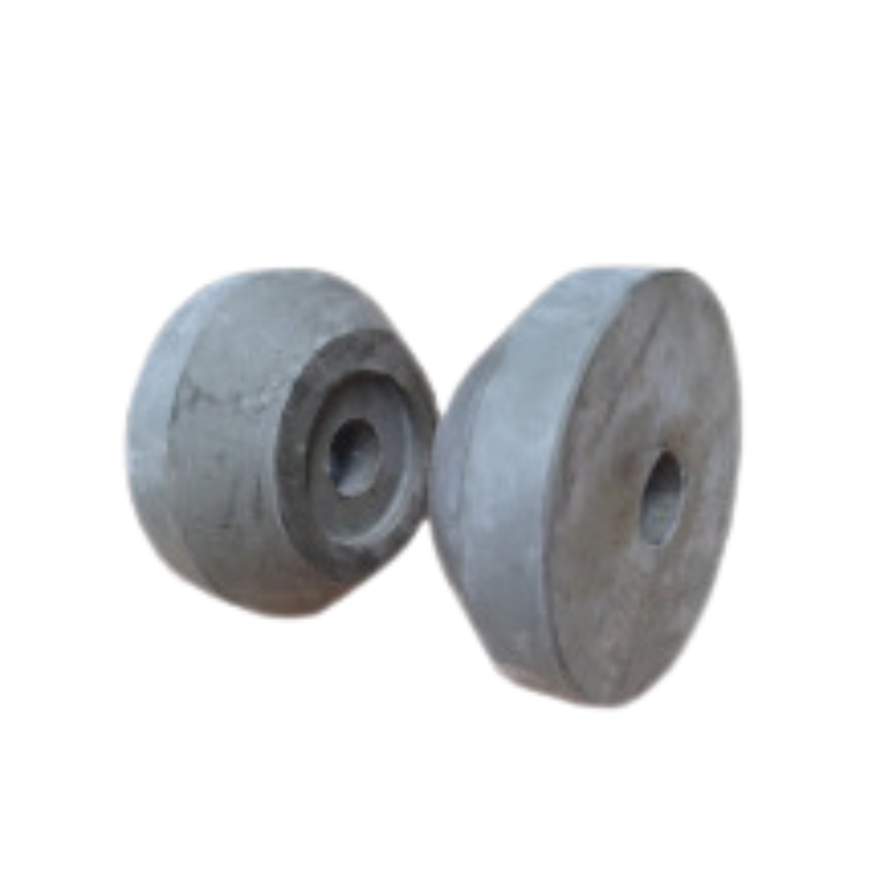 Boat Trailer 2-Piece Grey Rubber Bow Protector – 16mm Bore, Non-Marking ...
