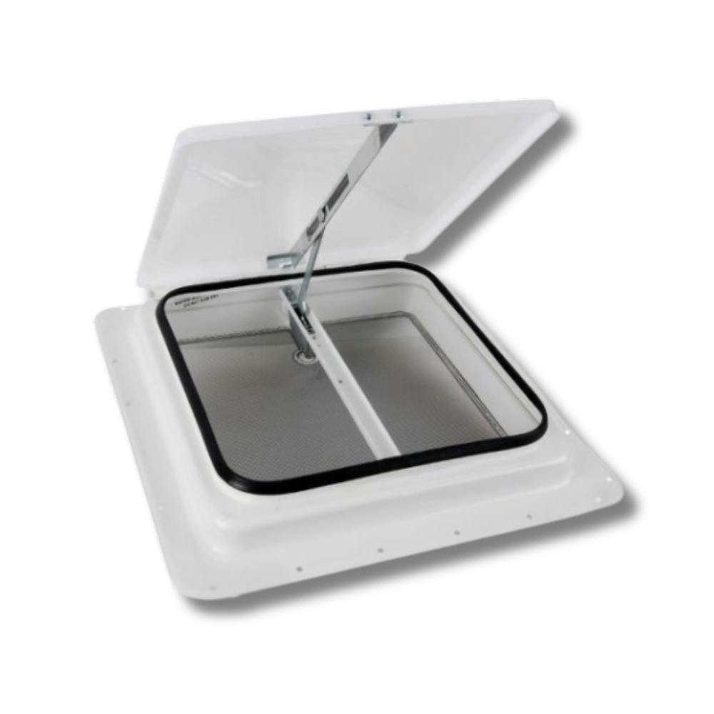 Camec Jensen Caravan RV Roof Vent Hatch 14in x 14 inch Metal Base ...