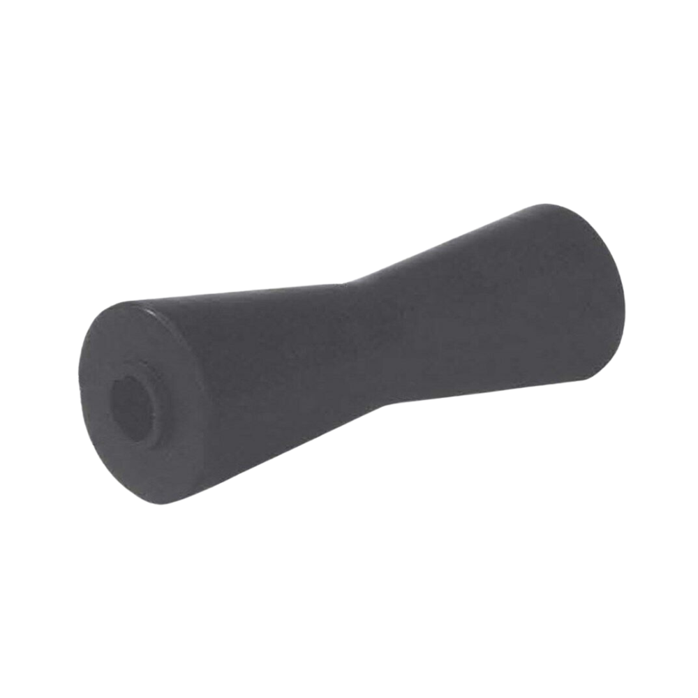 Boat Trailer Black Rubber Vee Keel Roller – 8" Long, 68mm Diameter ...