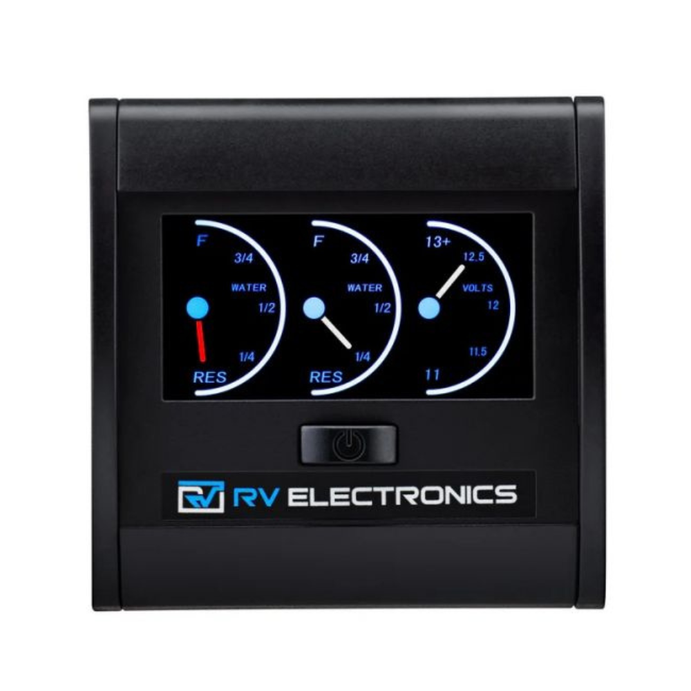 Triple Water Tank Gauge – Backlit LCD Display for 3 Tanks, 12V RV Use ...