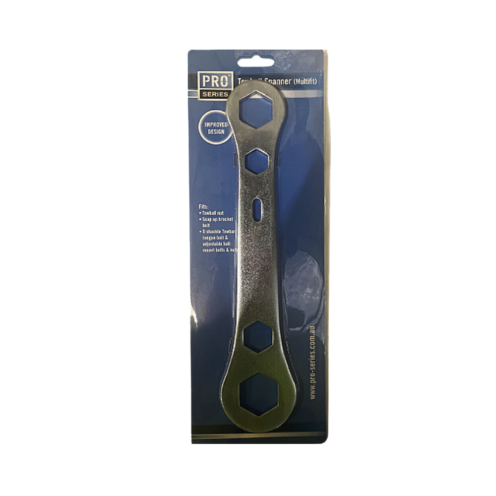 Pro Series Multi-fit Trailer Spanner Tow Ball D-Shackle Bracket Bolt ...