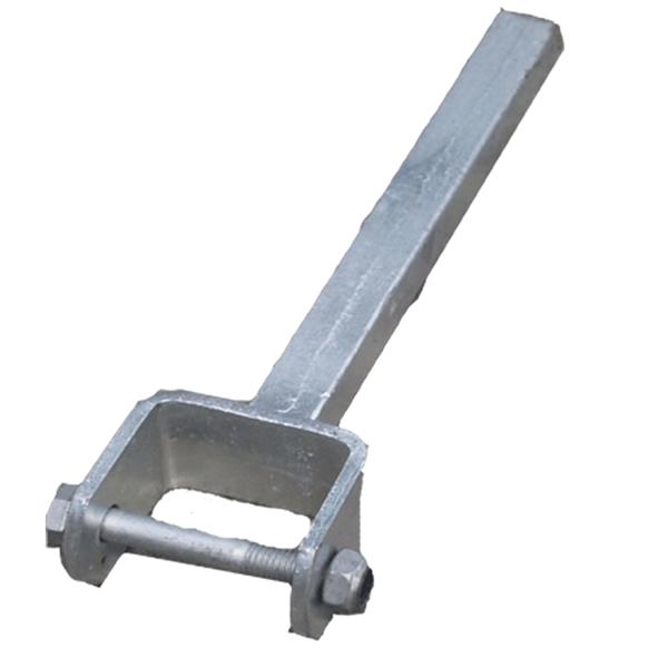 Wood Yoke for Trailer Skid – Straight Bracket with 19mm Upright Post ...