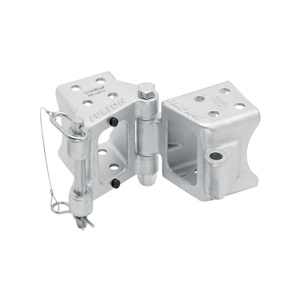 Fulton Fold-Away Drawbar Hinge Kit Zinc 100x75mm Rate 4000kg (Bolts ...
