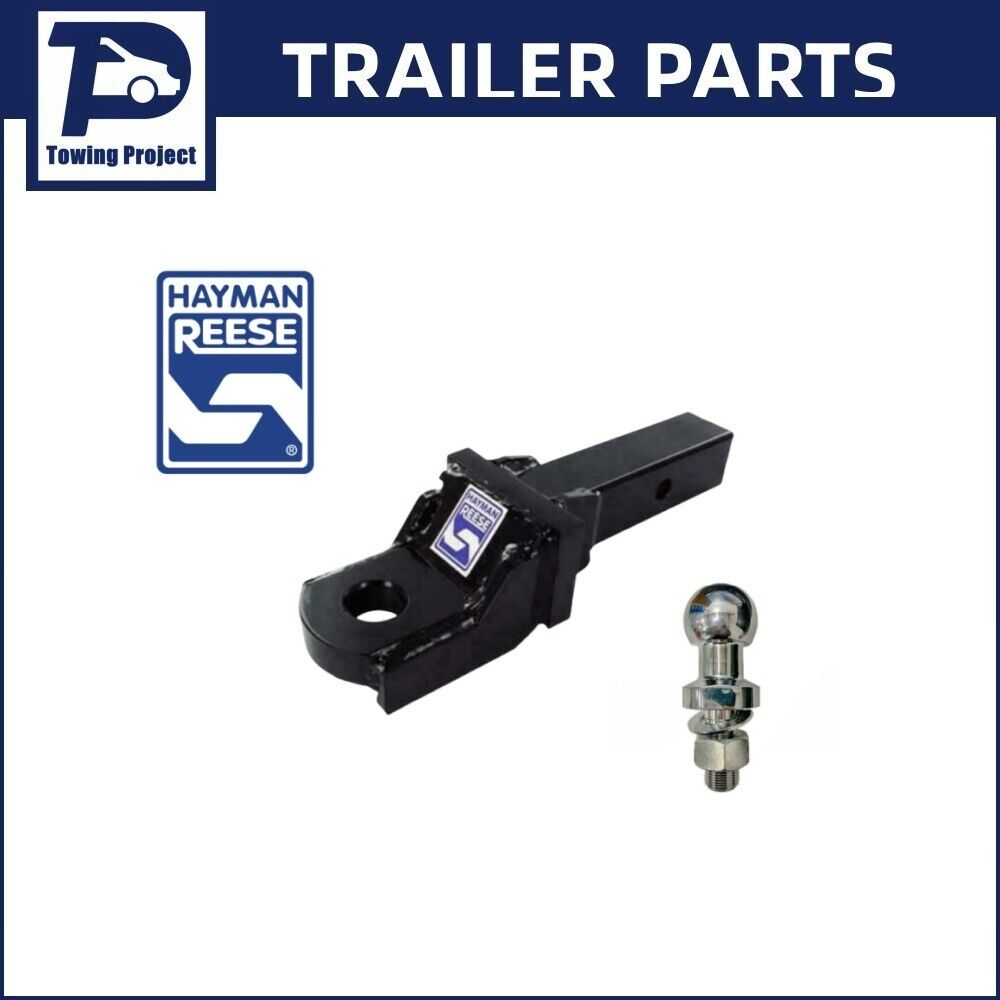 Hayman Reese Trailer 70mm Tow Ball Mount 50mm Hitch Receiver Towbar ...