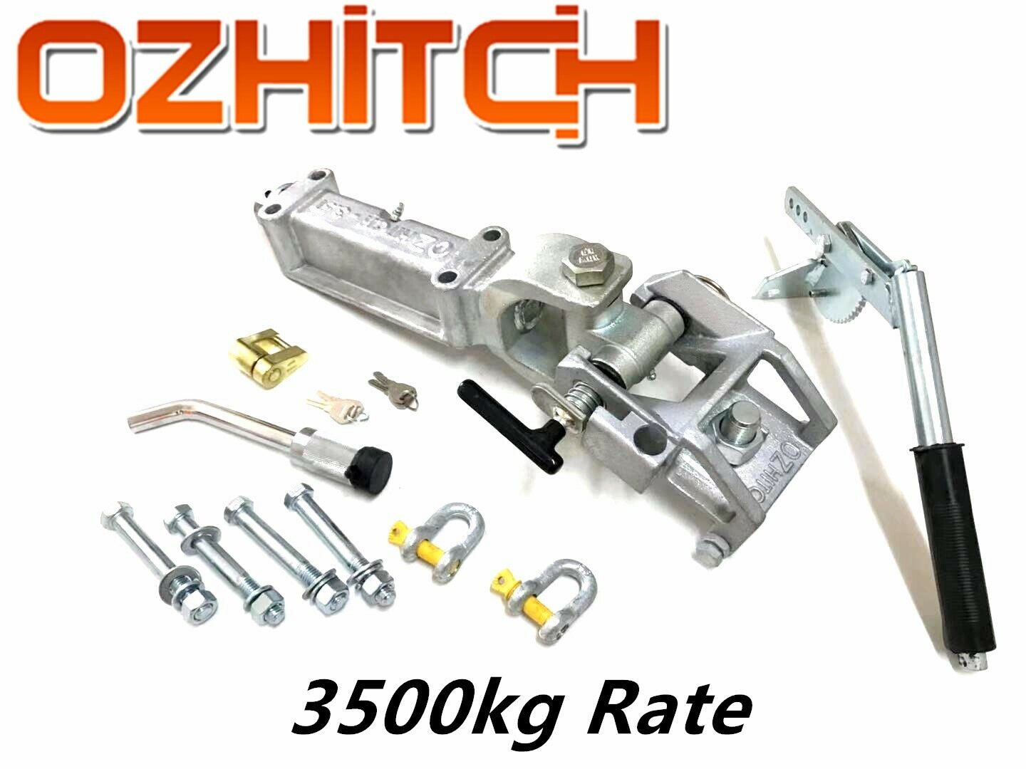 OzHitch Trailer RV Caravan Off Road Coupling 3.5T 4 Bolts included ...