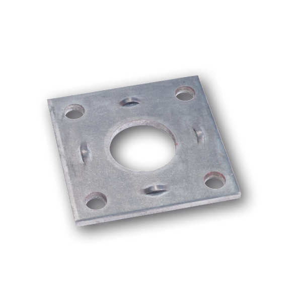 ARK Square Brake Mounting Plate – Suits 45mm Round & Parallel Axle for ...