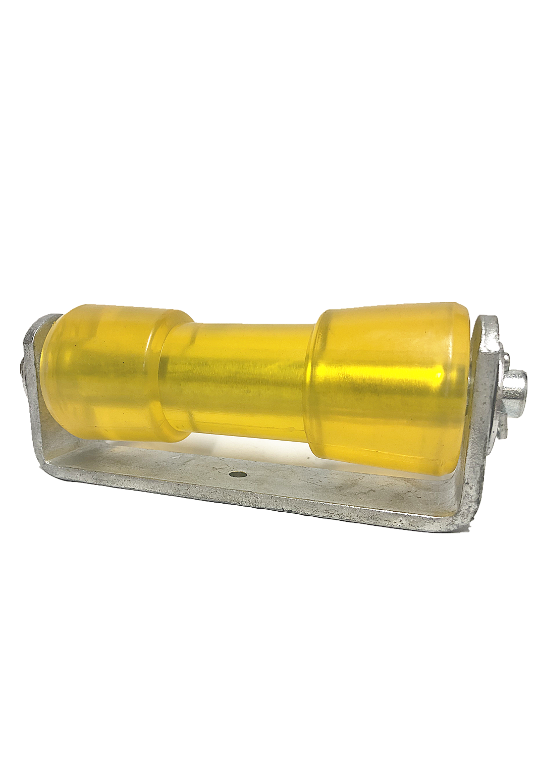 Boat Trailer 6" Keel Golden Soft Poly Roller & Galvanised Bracket Spindle kit SB - Towing Project