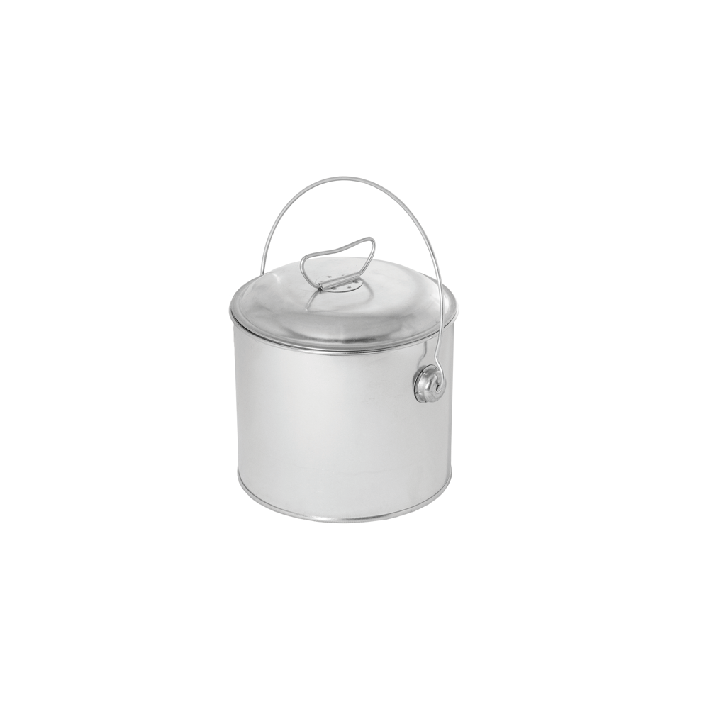 Campfire Tin Billy Can With Lid 1.5L - Towing Project