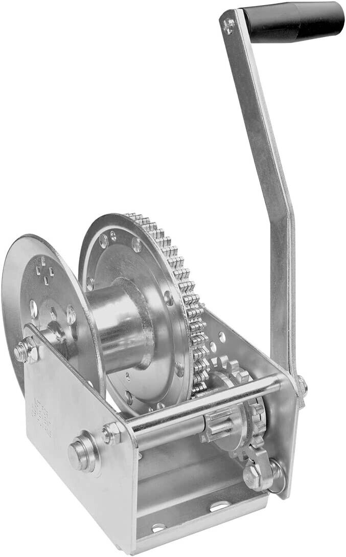 Fulton BOAT TRAILER Single Speed Brake HAND Winch 1500 lbs. Capacity ...