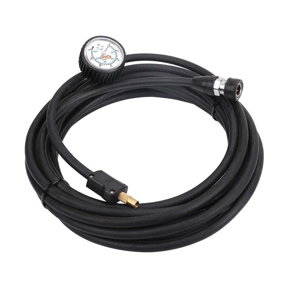 Mister Hitches 8M Heavy Duty Rubber Air Compressor Hose with Pressure ...
