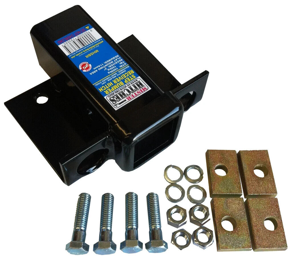 Mister Hitches Step Bumper Receiver Universal Incl Mounting Hardware ...